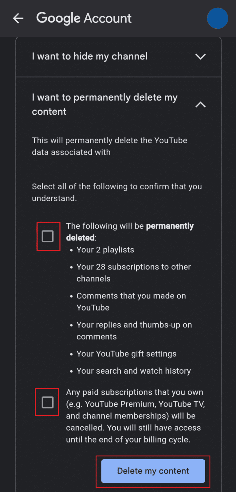 How to Delete YouTube Channel on Phone – TechCult