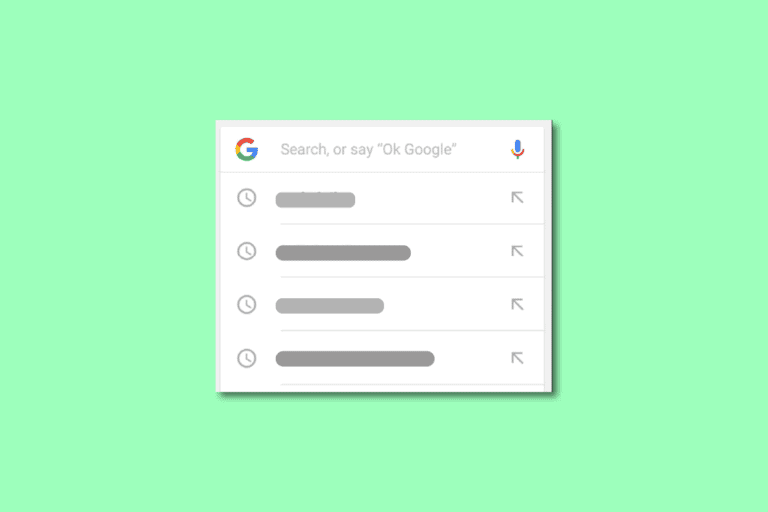 How Do You Stop Google from Showing Your Previous Searches – TechCult