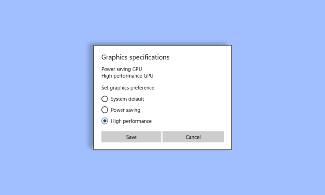How to Force Windows to Use Dedicated Graphics - TechCult