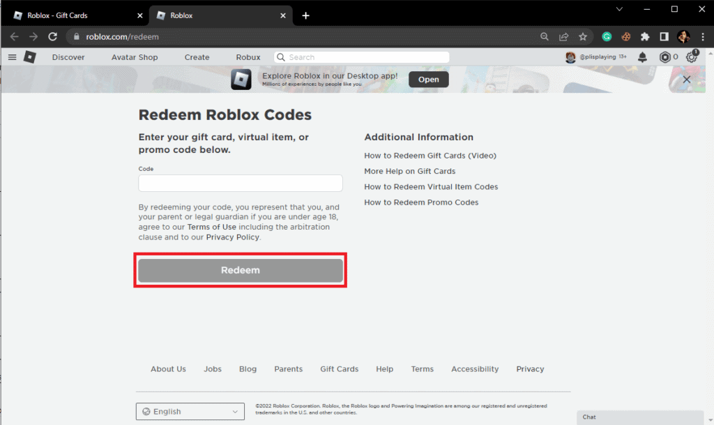 Unused Roblox Gift Card Codes Redeem Now TechCult unused-roblox-gift-card-codes-redeem-now-techcult