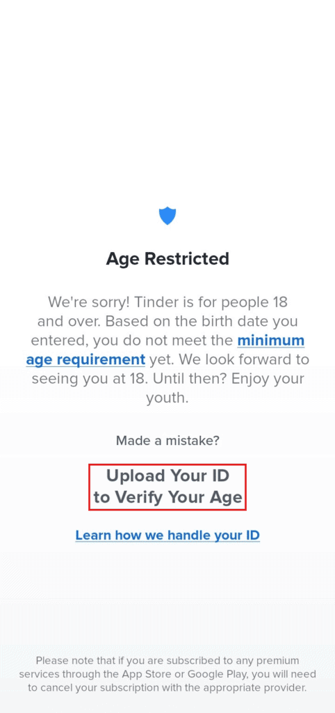How to Fix Tinder Age Restriction – TechCult