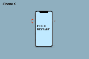 How to Force Restart iPhone X – TechCult