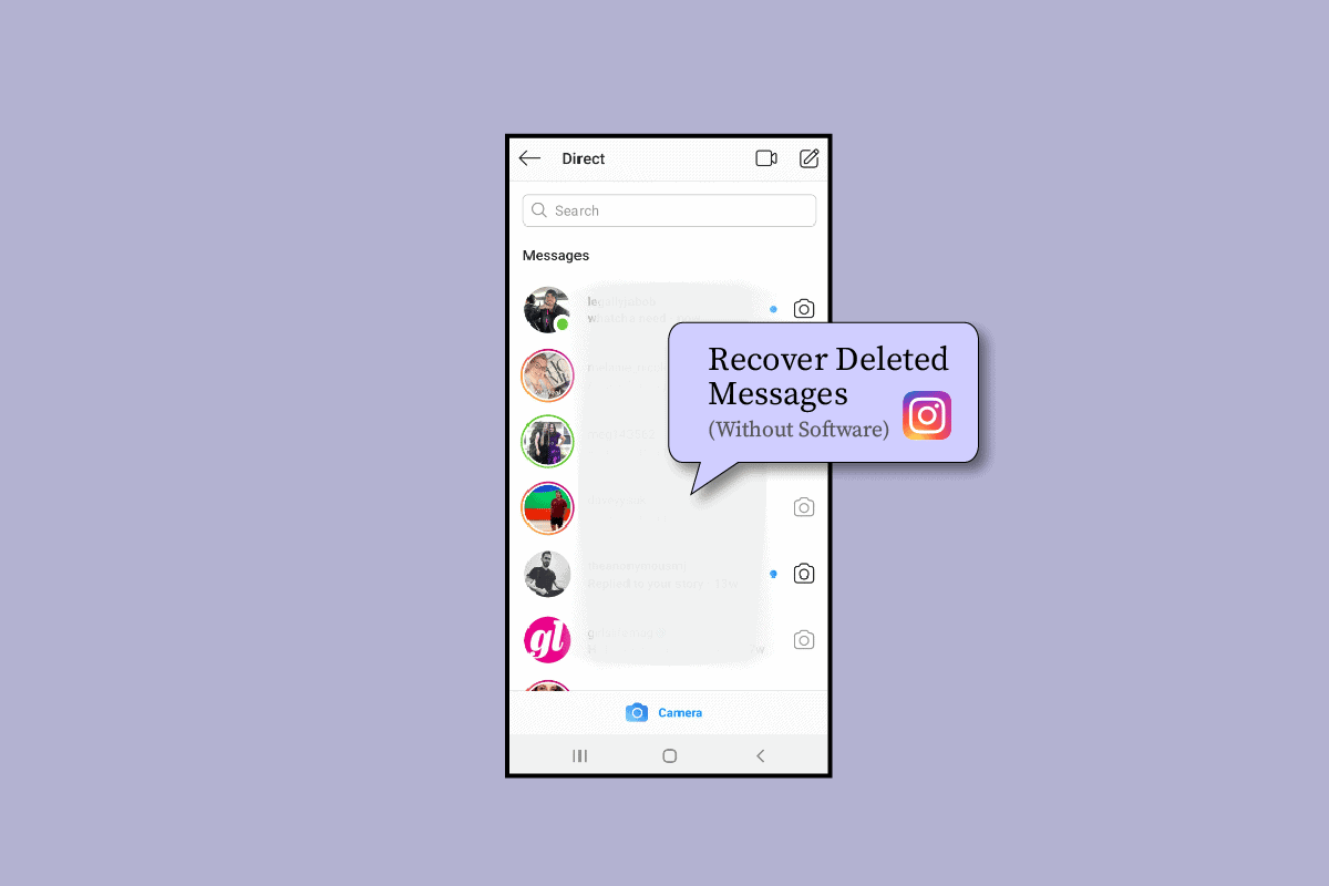How To Recover Deleted Instagram Direct Messages Without Software