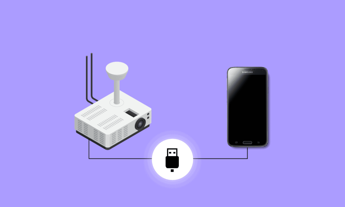 How to Connect Phone to Projector via USB - TechCult