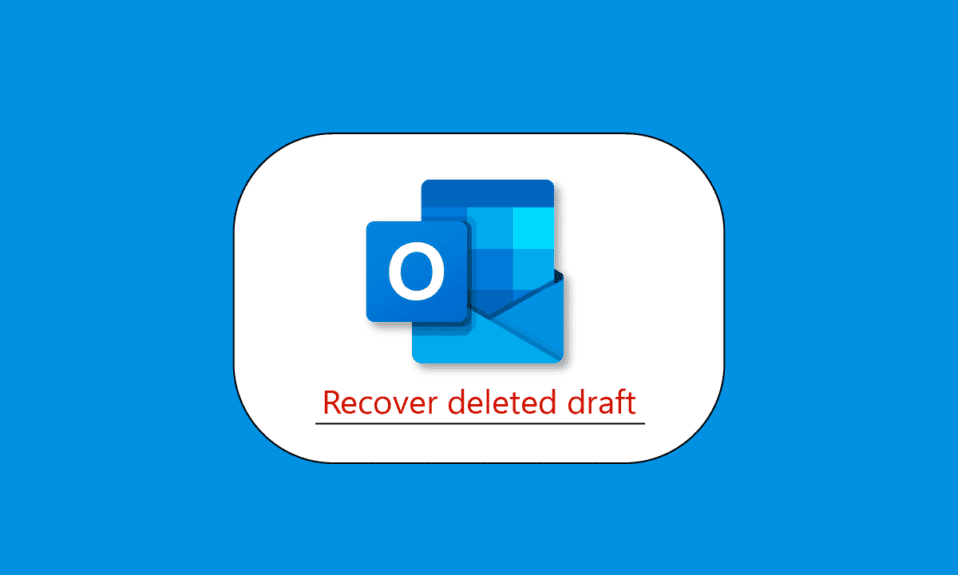 So Stellen Sie Gel schte Entw rfe In Outlook 365 Wieder Her 