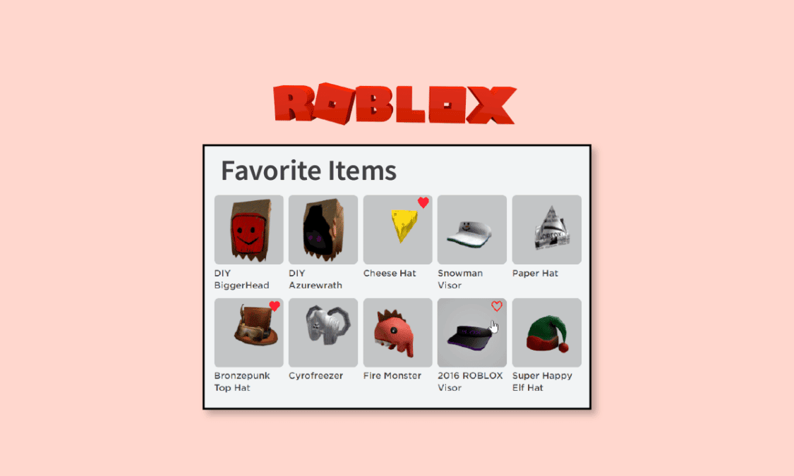 How to See Your Favorite Items on Roblox - TechCult