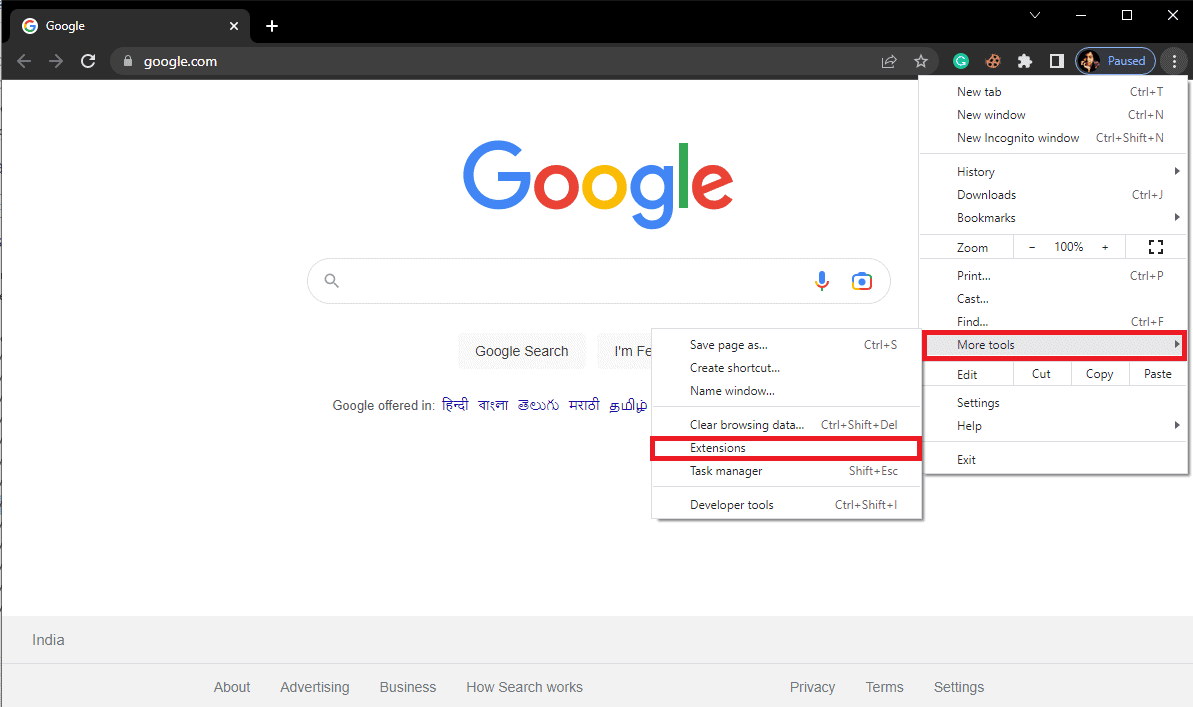 Fix Google Chrome Disk Full Download Error Techcult