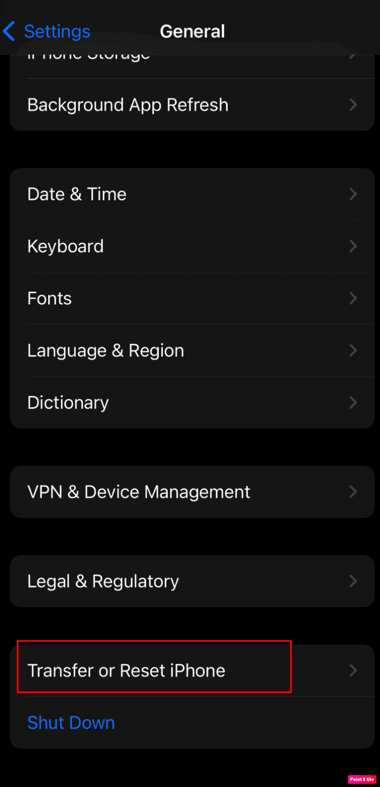 How to Factory Reset iPhone X – TechCult