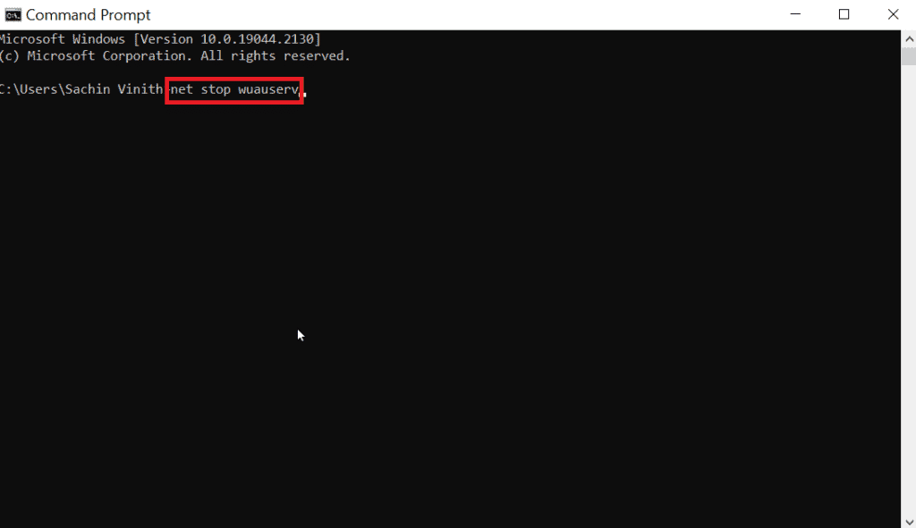 Fix Windows Update Error 0x80071160 – TechCult