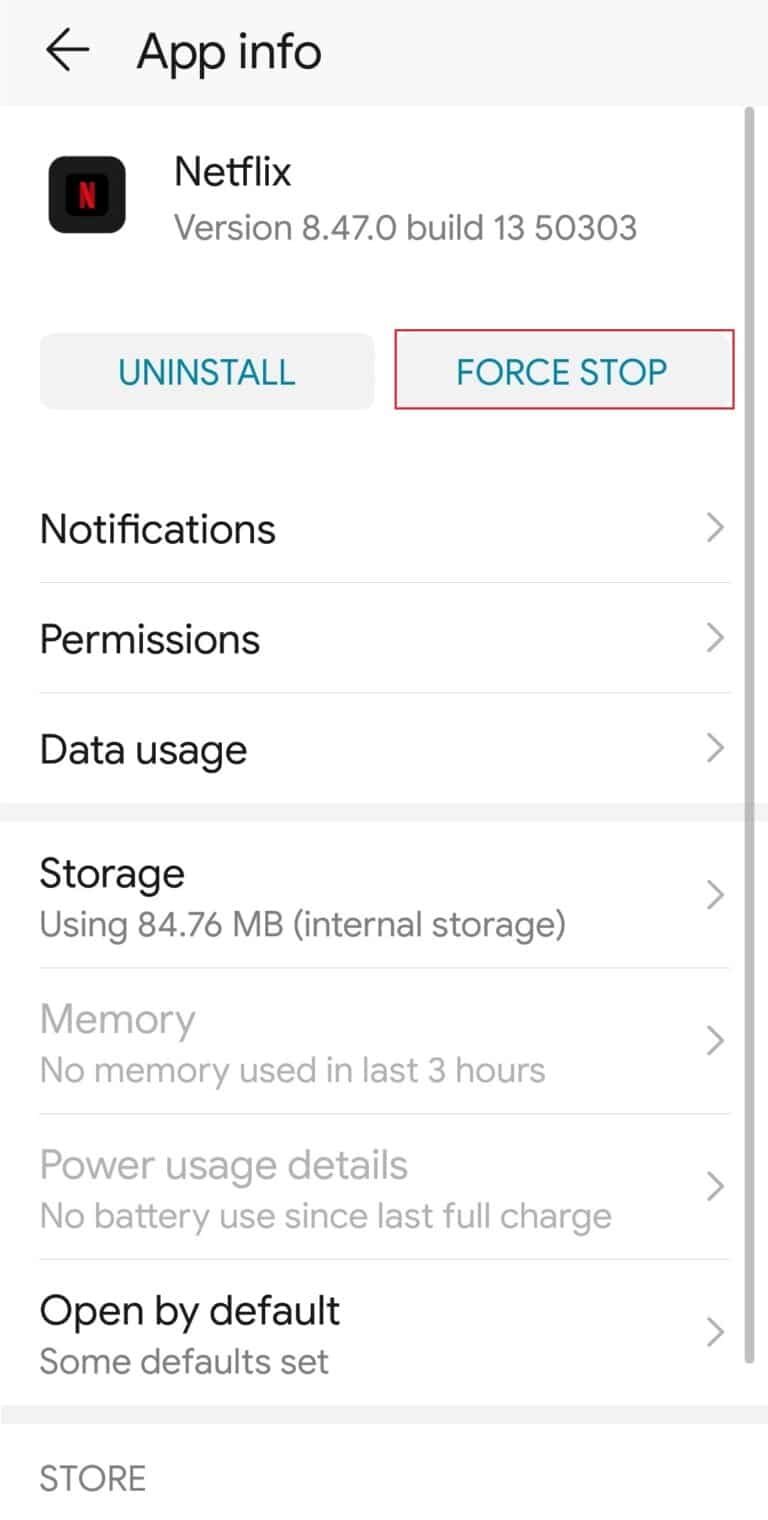 Fix Netflix Error 5.7 on Android – TechCult