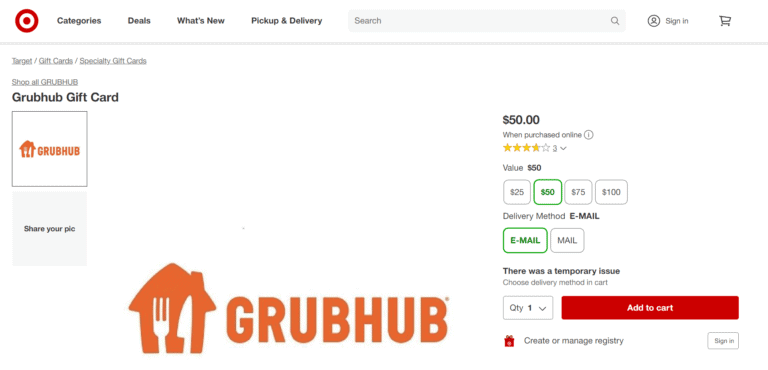 How to Use Gift Card on Grubhub – TechCult