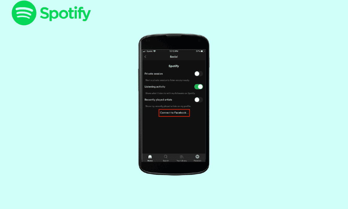 How to Connect Spotify to Facebook - TechCult