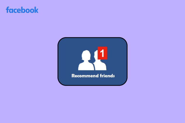 How to Recommend Friends on Facebook – TechCult