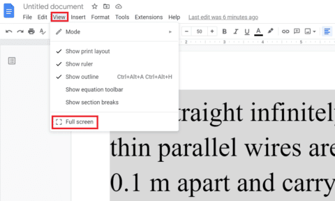 How to Zoom Out in Google Docs – TechCult