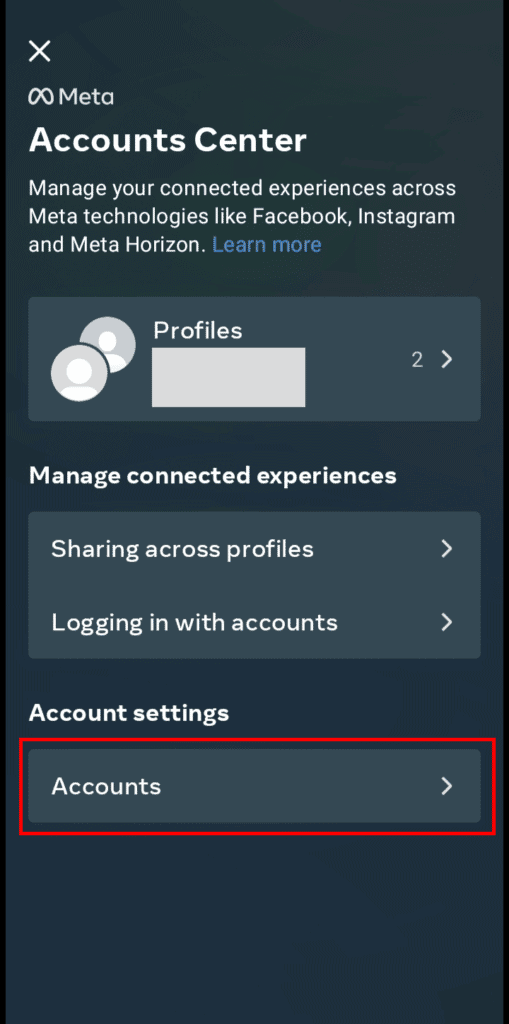 How to Disconnect Your Facebook Account from Instagram – TechCult