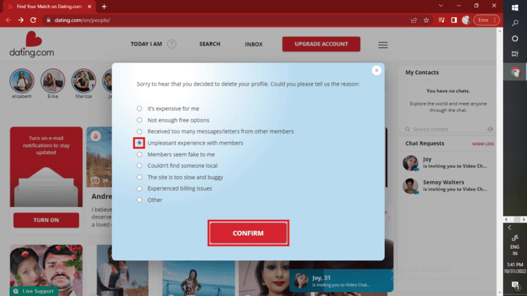 How to Delete All Your Dating Site Profiles – TechCult