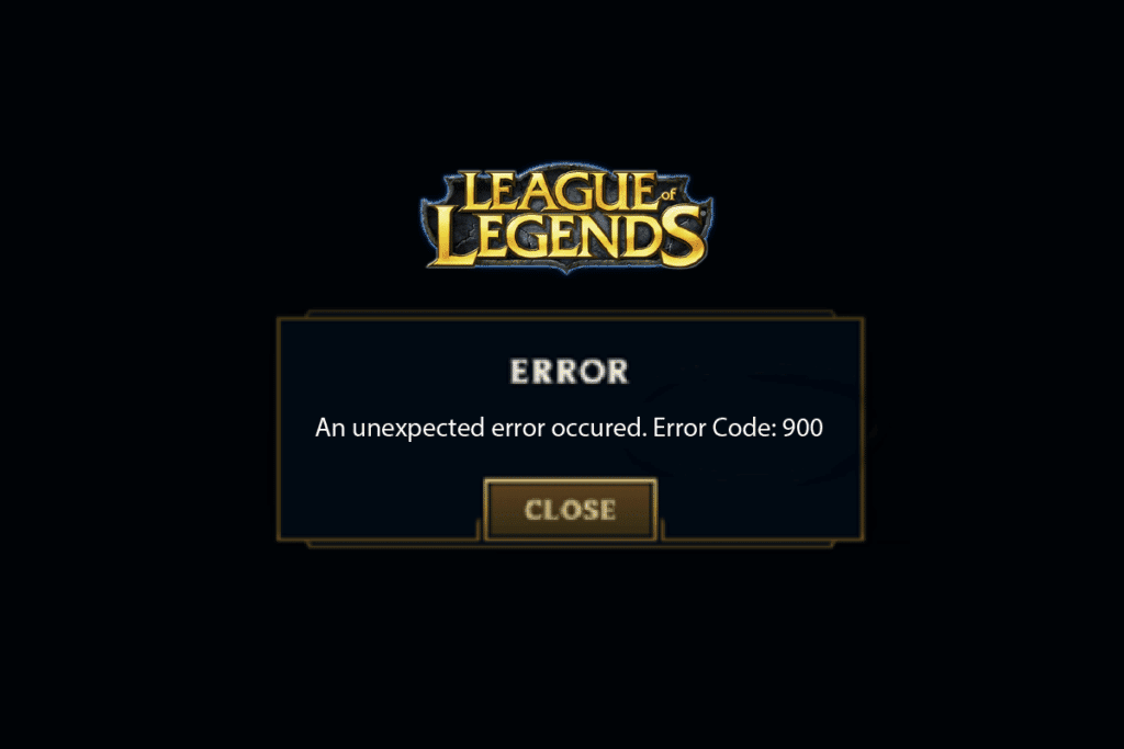 Fix League Of Legends Error Code 900 On Windows 10 TechCult
