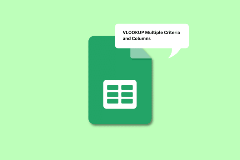 How To VLOOKUP Multiple Criteria And Columns In Google Sheets TechCult how-to-vlookup-multiple-criteria-and-columns-in-google-sheets-techcult