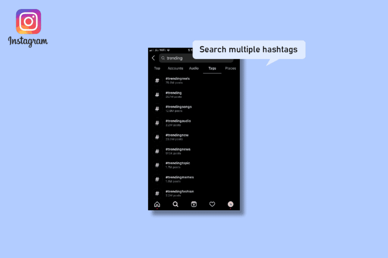 How to Search Multiple Hashtags on Instagram – TechCult