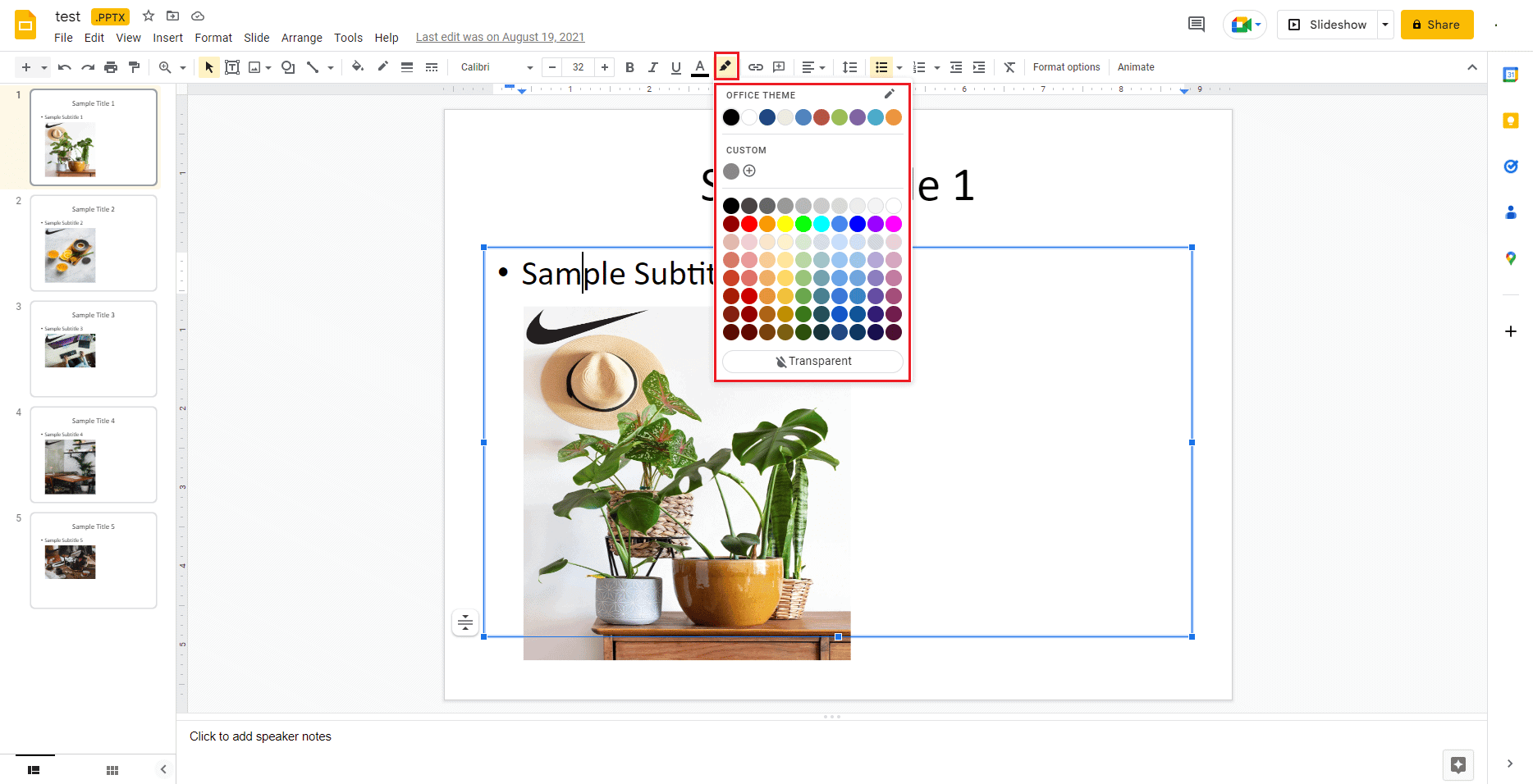 How To Highlight Text In Google Slides Techcult