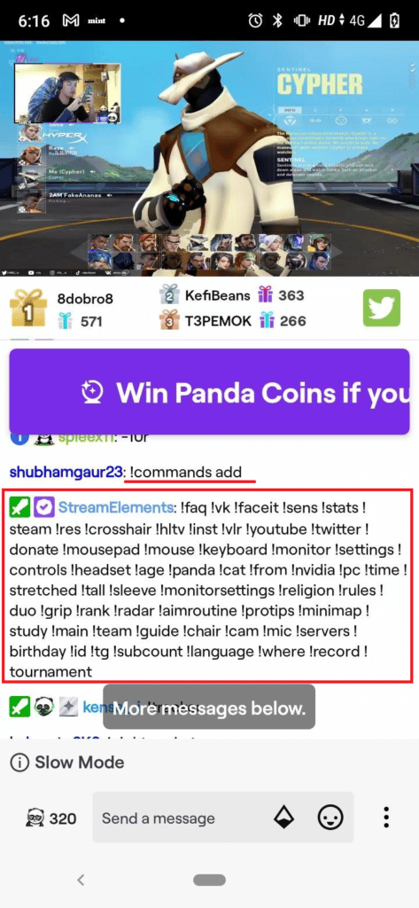 Twitch Chat Commands For Bots Techcult