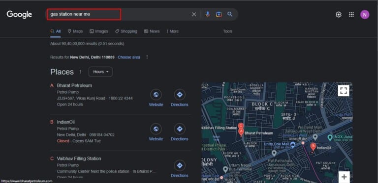 How to Find Nearest Gas Station on Google Maps – TechCult