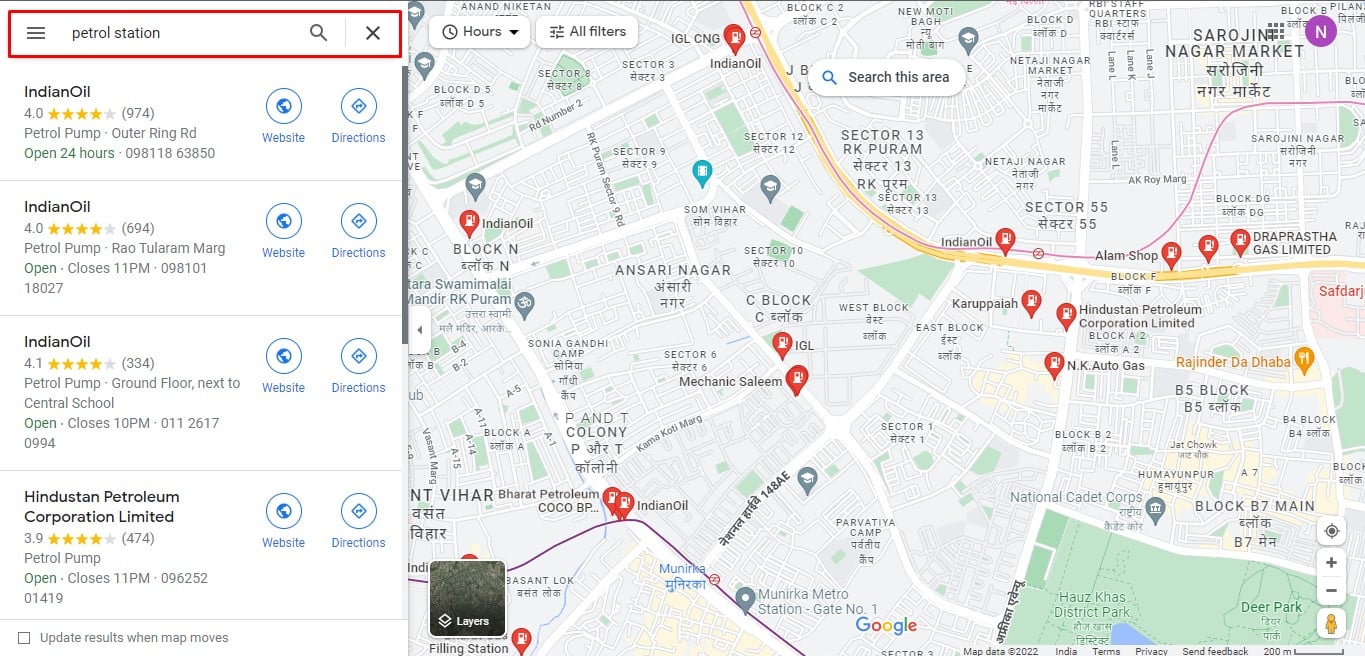 How To Find Nearest Gas Station On Google Maps TechCult How To Find Nearest Gas Station On Google Maps TechCult