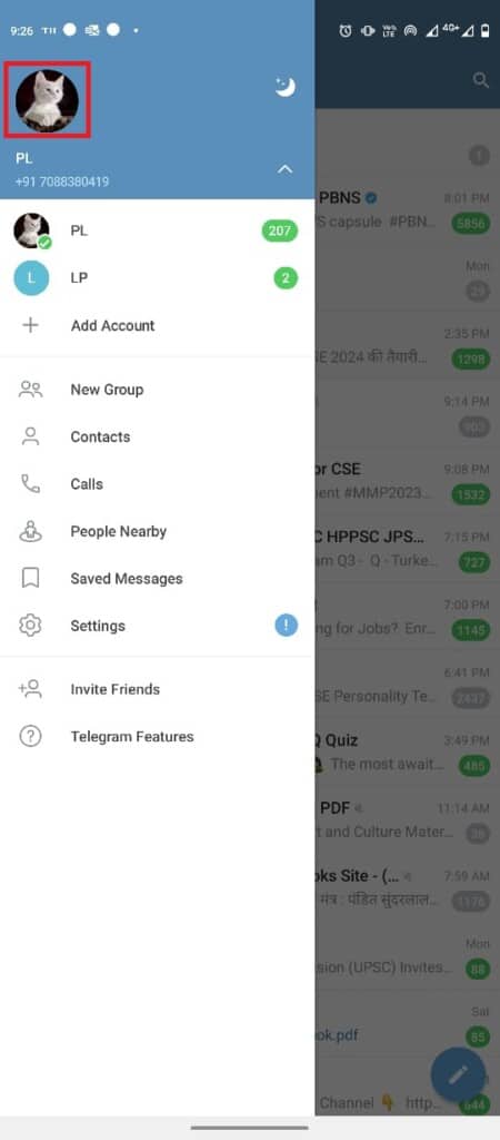 How to Add, Change and Delete Telegram Profile Picture – TechCult