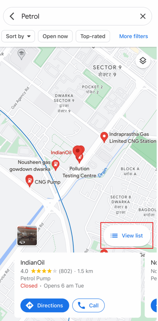 How To Find Nearest Gas Station On Google Maps TechCult How To Find Nearest Gas Station On Google Maps TechCult