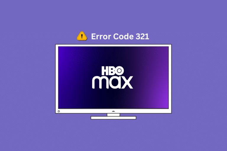 10 Ways To Fix HBO Max Error Code 321 TechCult