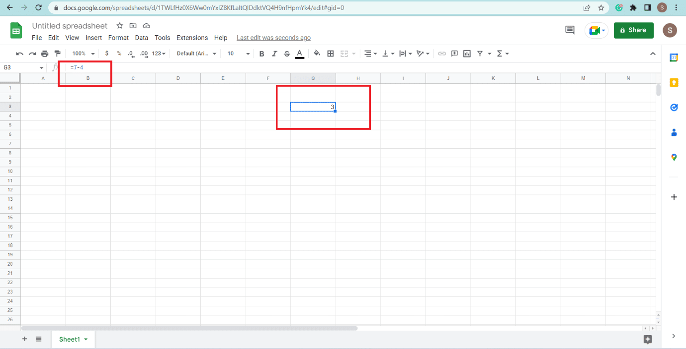 How To Subtract In Google Sheets TechCult