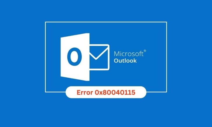 14 Ways to Fix Microsoft Outlook Error 0x80040115 - TechCult