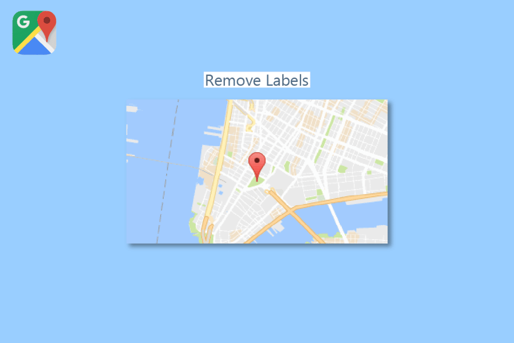 How To Remove Labels From Google Maps Map View TechCult