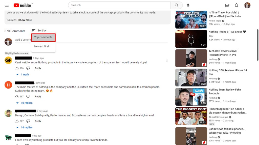 What If Your Comment Is Highlighted On Youtube Techcult