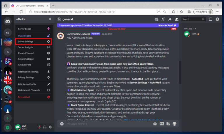 Fix Discord Server Owner Crown Not Showing – TechCult
