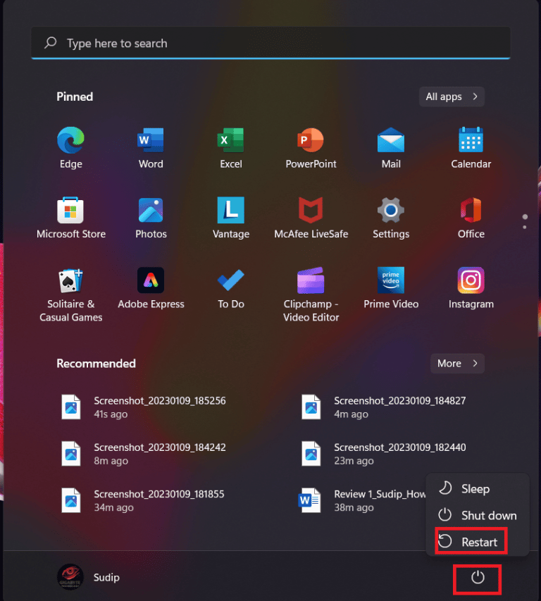 9 Ways To Fix Snip And Sketch Not Working On Windows 10 And 11 Techcult