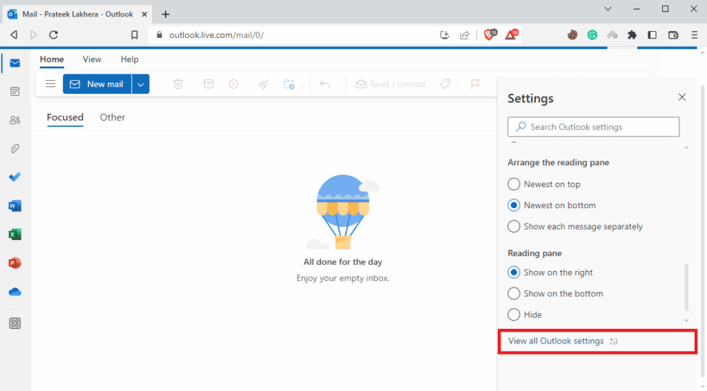 Fix Signature Button Not Working in Outlook – TechCult