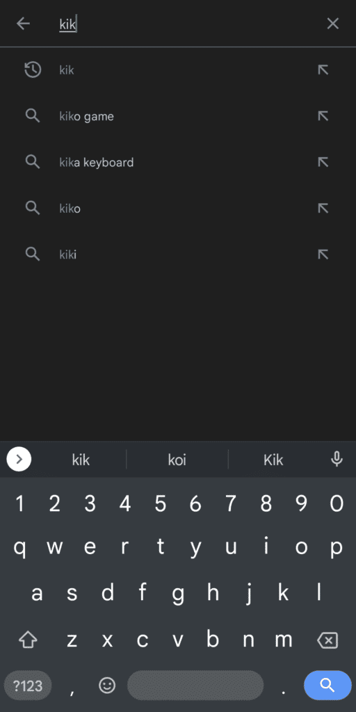 What does S Mean on Kik? – TechCult