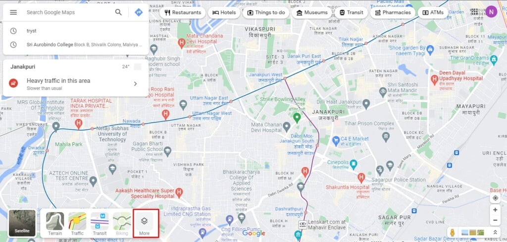 How To Remove Labels From Google Maps Map View TechCult