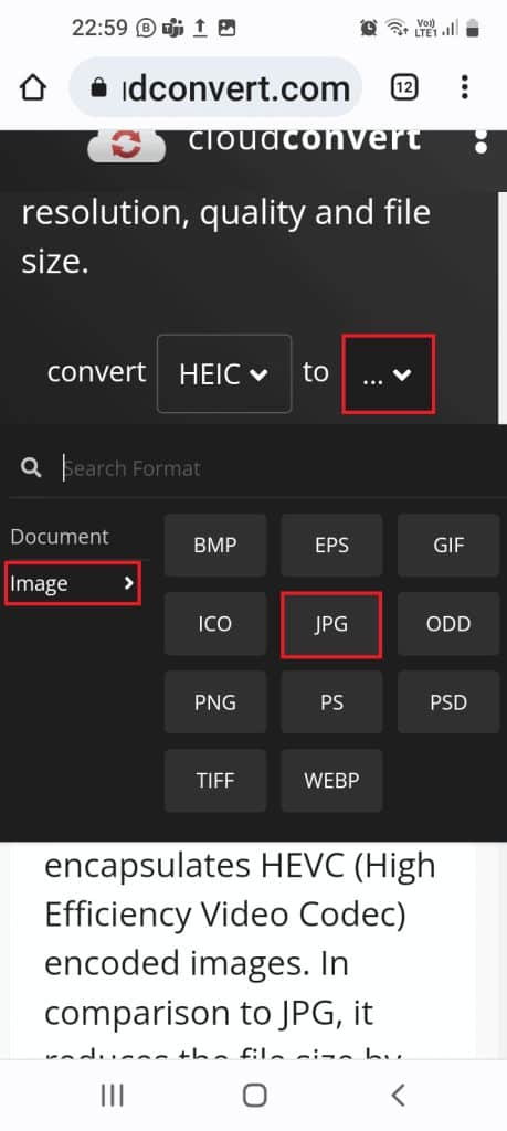 How to Convert HEIC to JPG on Android – TechCult