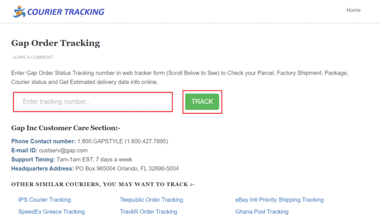 How to Check Gap Order Status – TechCult
