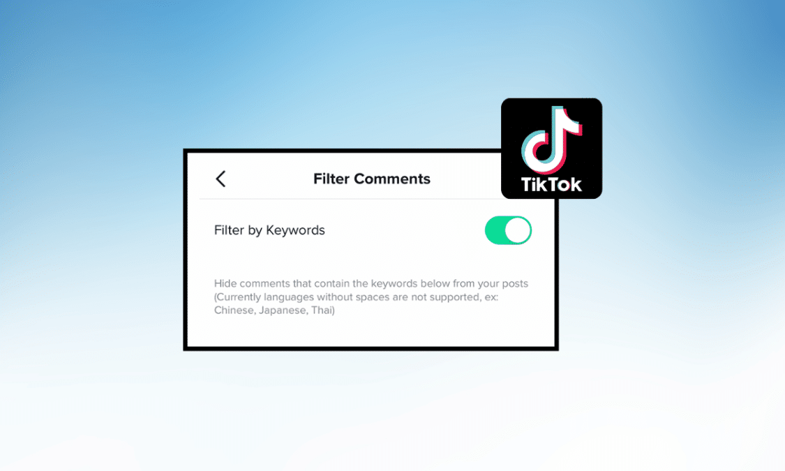 How To Filter Out Words On TikTok Comment TechCult