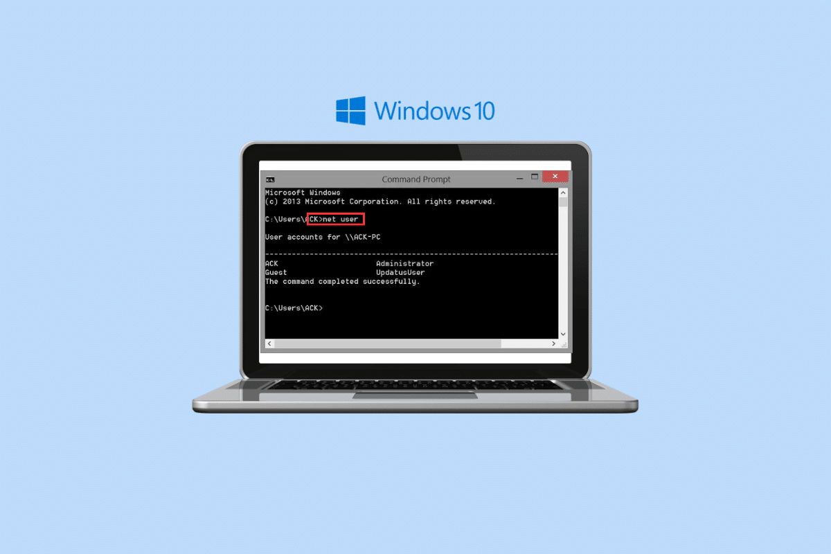 How To Change Net User Password In Windows 10 TechCult