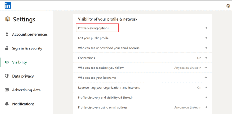 How to Anonymously View a LinkedIn Profile – TechCult