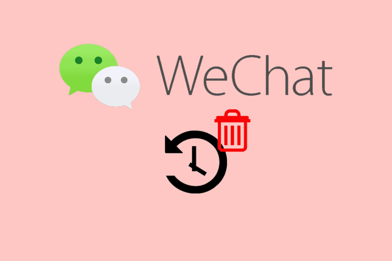 How Do I Permanently Delete My WeChat History – TechCult