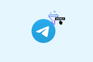 How to Disable Filtering in Telegram – TechCult