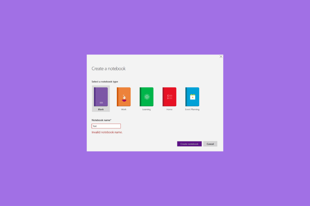 Fix Microsoft OneNote Invalid Notebook Name Error TechCult