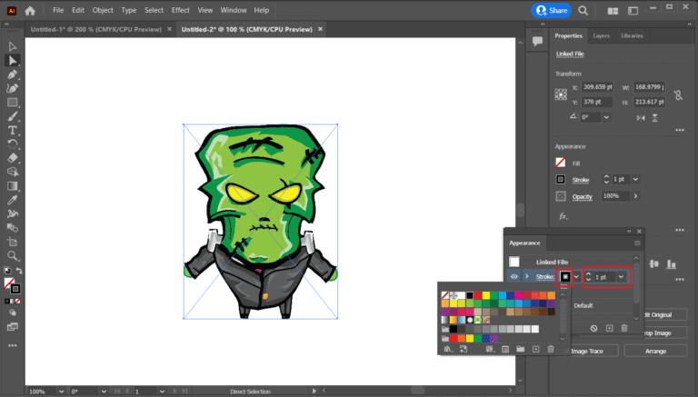 How to Outline Text in Adobe Illustrator – TechCult