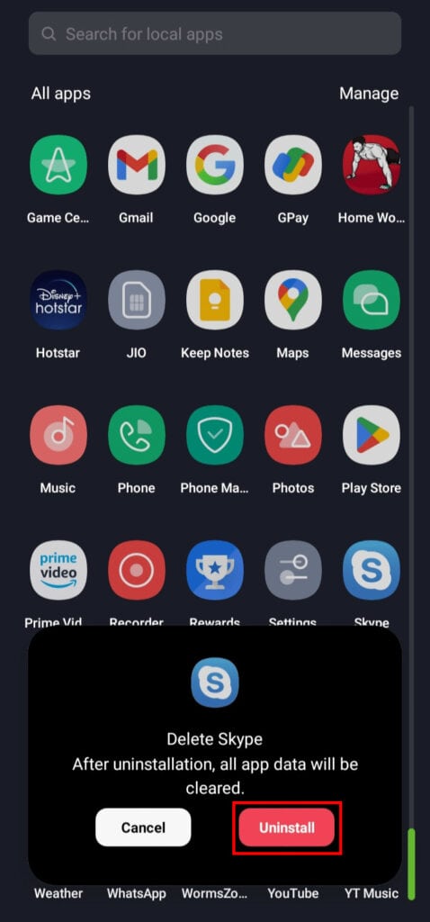 How to Uninstall Skype on Android – TechCult