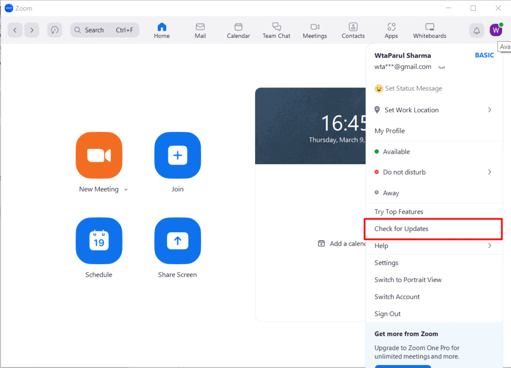 Fix Zoom Account Disabled Error – TechCult